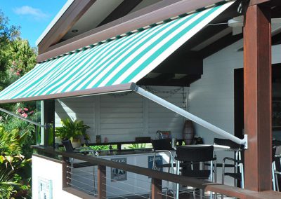 Pivot Arm Fabric Awnings - Atlas Awnings