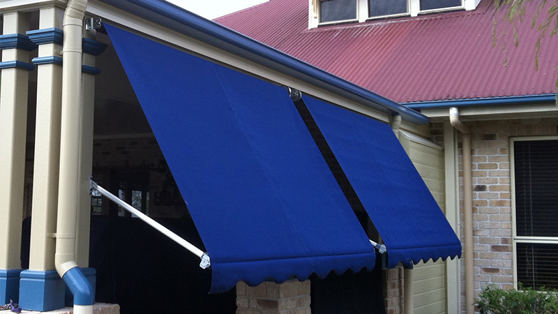 Pivot Arm Fabric Awnings - Atlas Awnings