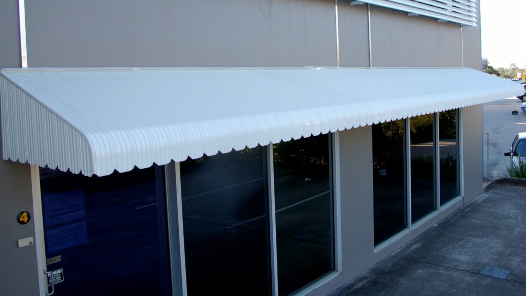 Metal Hood Awnings - Atlas Awnings